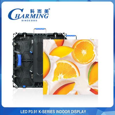 China P3.91 K Series Indoor LED Display Arc Lock Design LED Rental Screen for sale