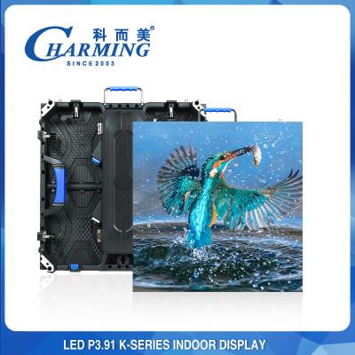 China P3.91 Indoor Flexible LED Screen High Refresh 4k Aluminum Alloy Cabinet for sale