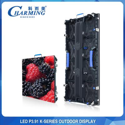 China P3.91 Outdoor Rental LED Video Display IP65 K Series 14-16 Bit for sale