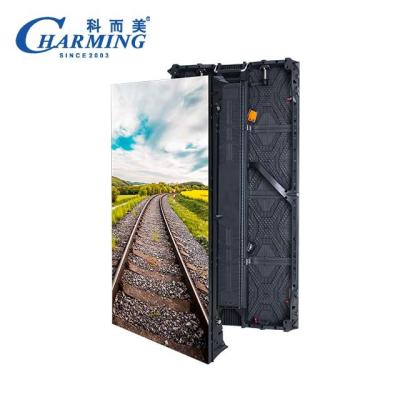 China P3.91 Outdoor Led Screens Wall Ground Support Stand Back Frame 16 Bit for sale