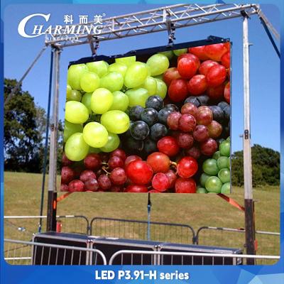 China P3.91 Outdoor Indoor LED Screen Back Maintenance 4500CD/M2 Brightness for sale