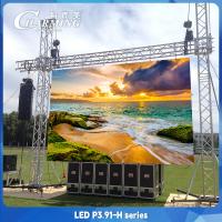 China Stage Background P3.91 Rental LED Video Wall Display Refresh Rate 3840H2 for sale
