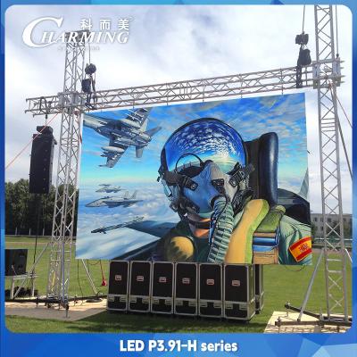 China Waterproof Outdoor LED Video Wall Display P3.91 H Series IP65 for sale