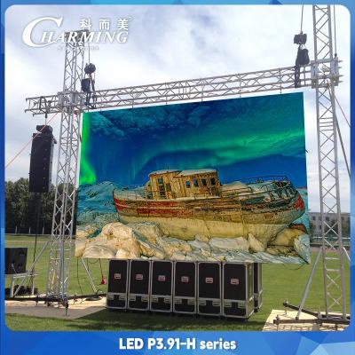 China Nova Control System P3.91 Outdoor Rental Led Screen High Resolution for sale