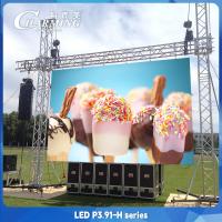 China 3.91MM LED Rental Panel Front Maintenance Cureved And Right Angle for sale