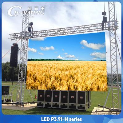 China Aluminum Alloy Outdoor LED Video Screen Full Color Commercial P3.91 LED Display for sale