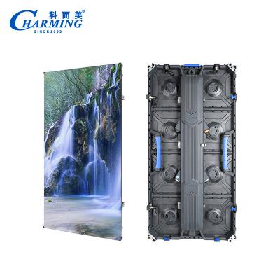 China Full Color RGB P3.91 LED Video Wall Display Event Advertising Billboard Rental 500x1000mm Cabinet for sale
