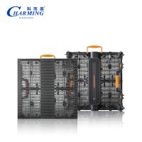 China High Brightness P2.6 P3.91 Curtain Shop Window Glass TV LED Panels Mesh Display Transparent LED Screen for sale
