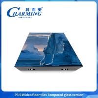 China Waterproof P3.91 Illuminated 3d GOB Dance Floor HD Floor Dancing Led Screen for sale