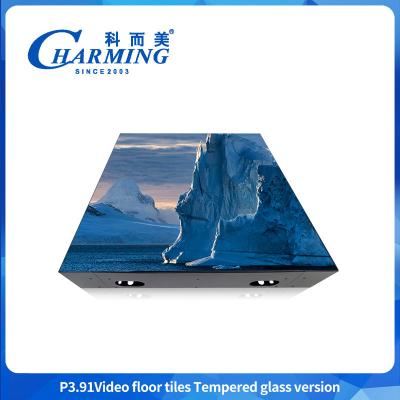 China Waterproof P3.91 Illuminated 3d GOB Dance Floor HD Floor Dancing Led Screen for sale