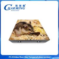 China Led Video Dance Floor For Concert Stage 3.91mm High-definition display for wedding club hotel for sale