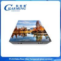 China Rgb Full Color Fast Installation And Front Maintenance P3.91 Gob Process Ip65 Waterproof And Dustproof Led Dance Floor For Wedding Party Banquet for sale