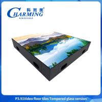 China 500x500MM GOB P3.91 Led Indoor Dance Floor IP65 Waterproof Led Display HD Video For Event for sale