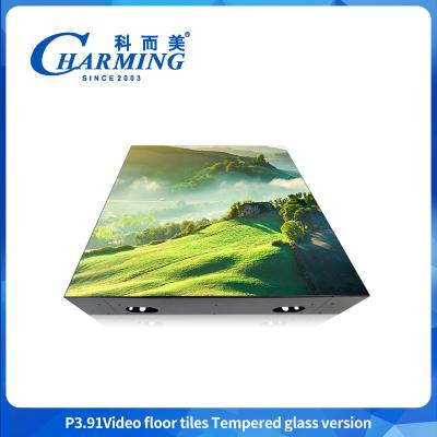 China P3.91 Video Dance Floor Tiles For Rental And Reuse For Car Shows & Wedding Banquets & Churches for sale