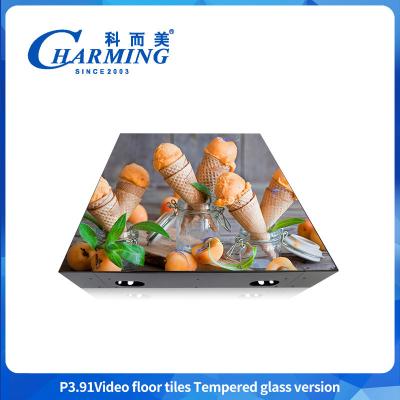 China P3.91 Portable Outdoor And Indoor Rental Digital Boards Smd1921 Video Screen Led Dance Floor  Panels For Wedding Party for sale