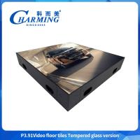 China P3.91 Dance Floor Led Display Screens Stage Panel Video Dance Led Floor Tiles for sale