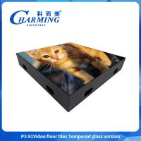 China Waterproof GOB LED P3.91 Hight Resolution Pantalla strong glass  Screen LED Dance Floor for sale