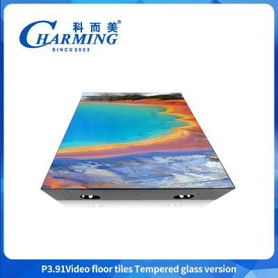China High Quality P3.91 Pixels Floor Tile Screen High Load-Bearing Waterproof And Moisture-Proof Display Panel Party Rental LED Video Dance Floor for sale