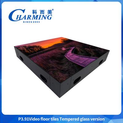 China LED Video Dance Floor For Wedding Intelligent Smart Led Panel 3.91mm for sale
