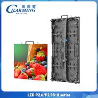 China H Series Front Service P2.98 Cabinet Outdoor Display Pre Maintance Rental Stage Event Screen for sale