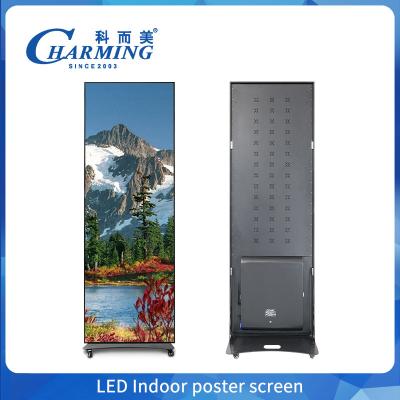 China Giant Poster Billboard Indoor Poster Screen Front Mainteance 4K Led Video Wall for sale