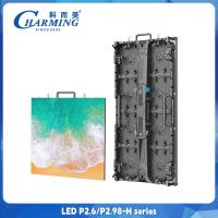 China 8K P2.6 P2.9 P3.9 Led Rental Video Wall Stage Event Die-cast Aluminum Cabinet Led Screen for sale