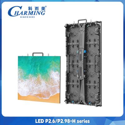 China 8K P2.6 P2.9 P3.9 Led Rental Video Wall Stage Event Die-cast Aluminum Cabinet Led Screen for sale
