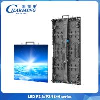 China Charmingled P2.6 P2.9 High Brightness Outdoor LED Stage Screen Rental LED Display Led Pantalla for sale