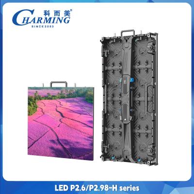 China Super Clear P2.6 P2.98 Indoor Outdoor Led Video Wall With Front Mainteance Church Use for sale