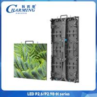 China High difinition Indoor P2.6 P2.98 Rental Use Led Screen 4K Advertising Screen for sale