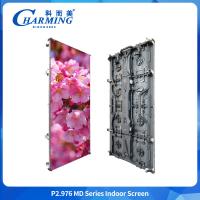 China Charmimngled Front Service P2.98 Indoor Led Wall Display Flexible Screen For Advertising Rental for sale
