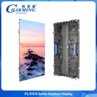 China Outdoor P2.98 Rental Screen Aluminum Alloy Waterproof Led Wall Event Stage Backdrop for sale