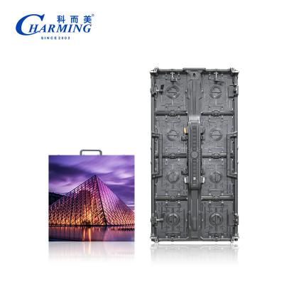 China Magnesium Alloy rental Outdoor Screen P4 Fast installation Ultrathin Ultralight Seamless splicing for sale
