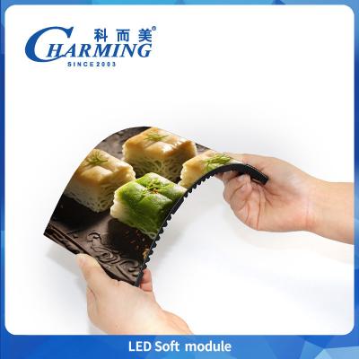 China 320x160 Indoor Led Soft Module P2 P2.5 P3.076 7680 High Refresh Rate Module Display For Artistic Forms for sale