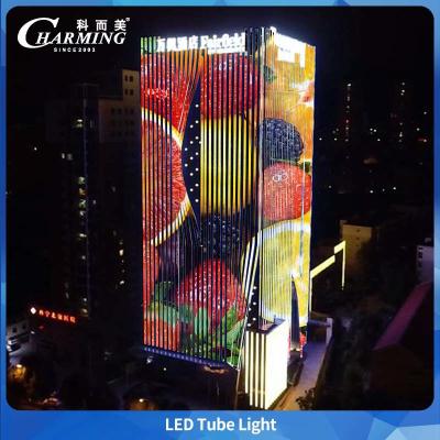 China U38 Tube Light Waterproof Building Elevation DC24V Aluminum Invisible Cabling Design for sale