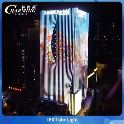 China Aluminum Material SMD5050 IP65 Outdoor Waterproof Led Tube Light For Commercial Big Building Outline for sale