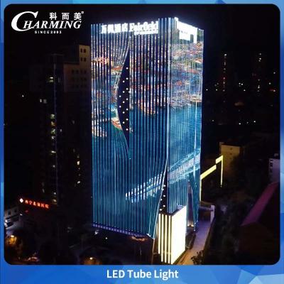 China 2025 Hot Sale Product Outdoor LED Tube LIGHT-U20 1000*20MM IP65 RDM For Outdoor Building Decorate Exterior Walls for sale