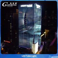 China Aluminum SMD5050 IP65 Outdoor Waterproof Led Tube Light For Commercial Big Building for sale