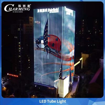 China IP65 Energy Saving Outdoor RGB LED Tube Light For Building Decoration With UV-PC Cover for sale