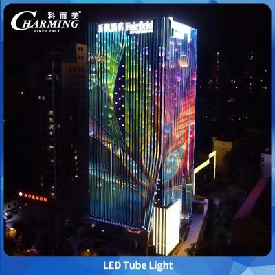 China SMD5050 DMX Outdoor Waterproof Building Elevation DC24V Aluminum Tube Light for sale