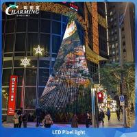 China 30MM IP66 DC24V RGB Outdoor Aluminum Profile Permanent Led Christmas Led Pixel Point Light for sale