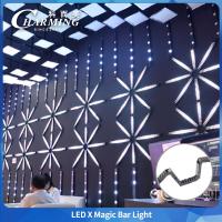 China Charming Product For Leisure And Entertainment Venues LED X Magic Bar Modular Design LED X Magic Bar RGB LED Pixel Bar For Entertainment Event for sale