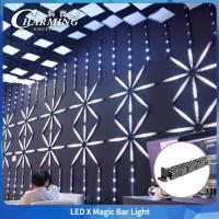 China Screw Hole Design Charming's Original Product LED X Magic Bar Modular Design Charming Product LED X Magic Bar RGB LED Pixel Bar For Entertainment Event for sale