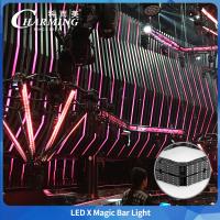 China Easy To Disassemble And Assemble To Different Lengths Charming Product LED X Magic Bar Modular Design Charming Product LED X Magic Bar RGB LED Pixel Bar For Entertainment Event for sale
