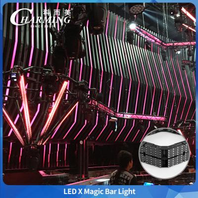 China Easy To Disassemble And Assemble To Different Lengths Charming Product LED X Magic Bar Modular Design Charming Product LED X Magic Bar RGB LED Pixel Bar For Entertainment Event for sale