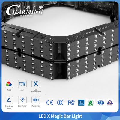 China LED Magic Bar Bendable Expandable RGB Light with Full Color for Entertainment Venues for sale