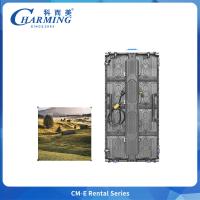 China Long Life Span P3.91 Aluminum Alloy Material Exterior Rental Cabinet 50x50 50x100 for sale