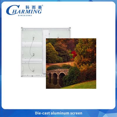 China Outdoor Die-cast aluminum display high contrast P6 Led Board fixed install for advertising for sale