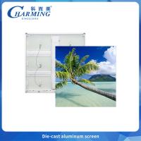 China 960x960MM Die-cast Aluminum 4k Advertising Screen Outdoor Waterproof P6 Led Wall Screen for sale