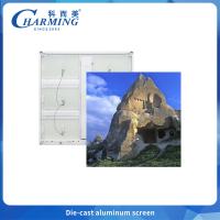 China Waterproof Die-Cast Aluminum P5.7 LED Screen with 10,000cd/m² High Brightness & Dual Voltage Power Saving for sale